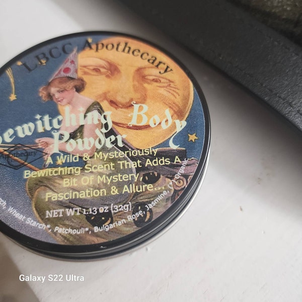 Vegan Bewitching Body Powder Vintage Body Powder - Bewitched Magick ...