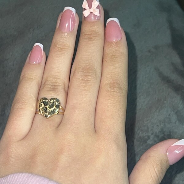 10k & 14k Solid Gold Nugget Stud Push Back Earrings Gift for Men Women ...