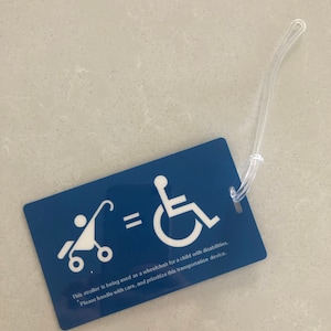Plastic Handicap Tag - Etsy