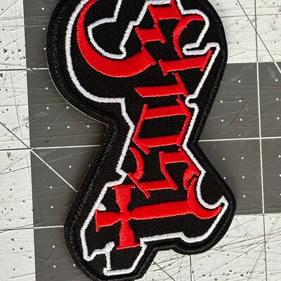 GHOSTBUSTERS 2 Movie Logo Iron-on Embroidered Patch HIGH-QUALITY 3.5 ...
