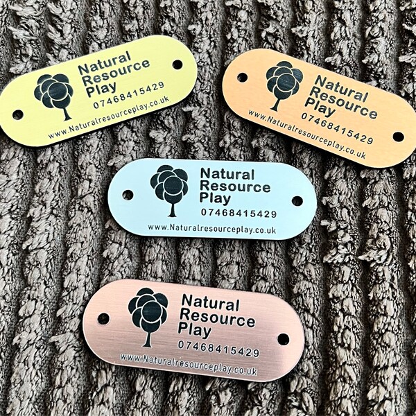 Personalized Craft Tags, Handmade Product Labels, Metalic Finish ...