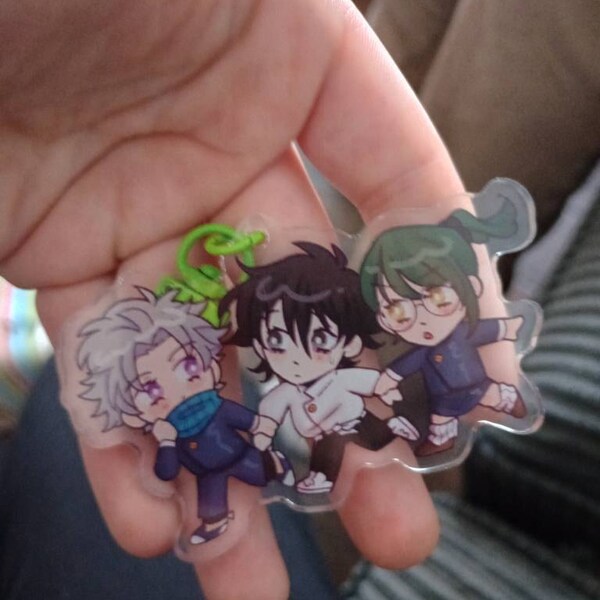 JJK Acrylic Charms: Sorcerer First Years, JJK0, Season 2 - Etsy