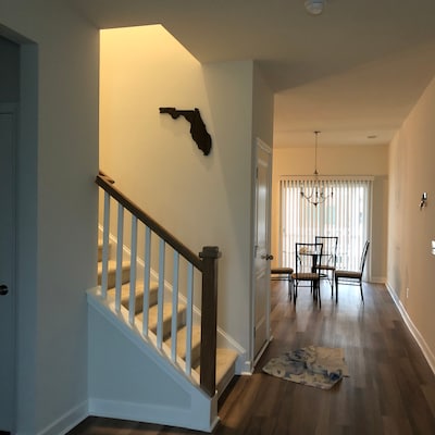 Florida Rustic Wood State, Wooden Florida State, Rustic Florida ...