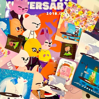 Skzoo Universe Magnetic Bookmarks // Stray Kids - Etsy