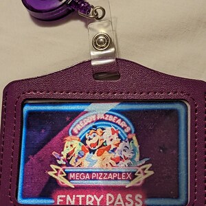 FNAF Entry Pass Freddy Fazbears Mega Pizza Plex - Etsy