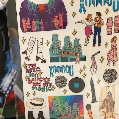 MCM Houses Sticker Set Mid Century Modern Houses Stickers Mod Houses ...