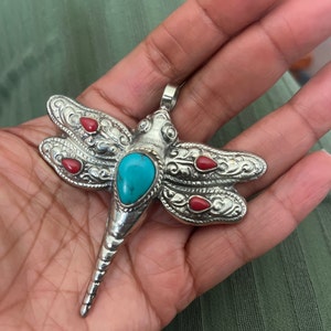 Bone Carved Rabbit Pendant, Handcrafted, Nepalese, Tibetan Repousse ...