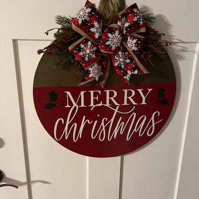 Front Door Decor Welcome to Our Happy Place Year Round - Etsy