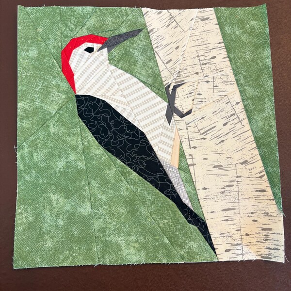 Cicada Fpp--paper Piecing Quilt Block Pattern - Etsy