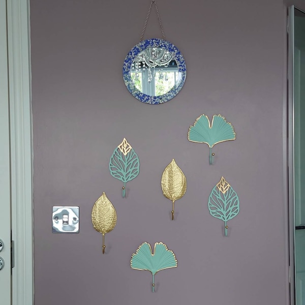 Set of Two Beautiful Elegant Hooks, Home Decor Hooks, Nature Hooks ...