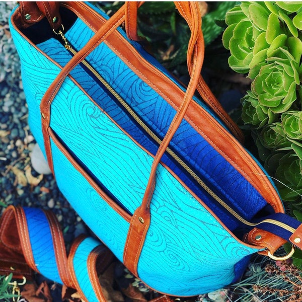 Custom Double Zipper Convertible Bag - Etsy