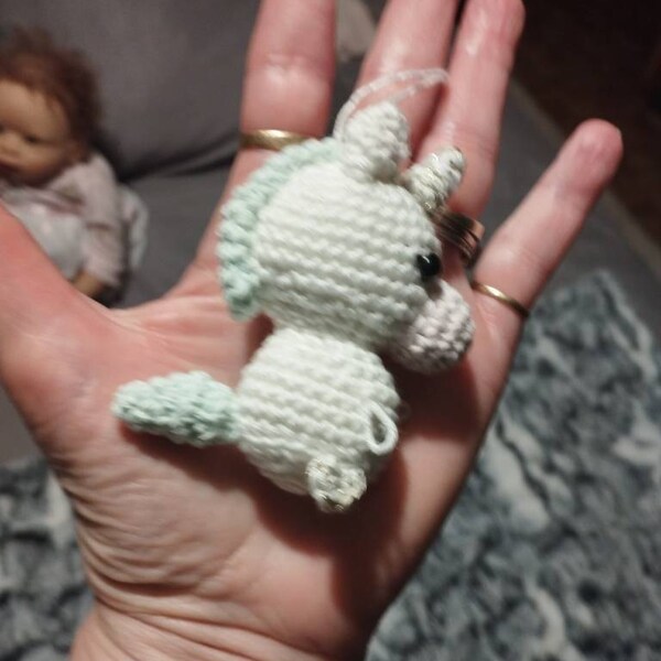 Parrot, Amigurumi, Crochet Animal, Key Ring, Hanging, Decoration - Etsy