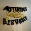 Golden Birthday Balloons Golden Birthday Party Decor Golden Birthday ...