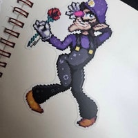 Final Fantasy 16 Pixel Art Stickers Clive Rosfield Jill Warrick Joshua ...