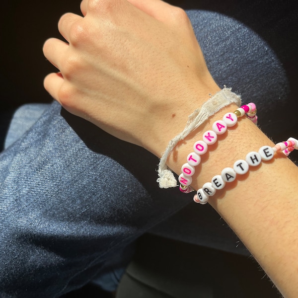 Mental Health Recovery Bracelet | Custom-made and Personalised - Etsy