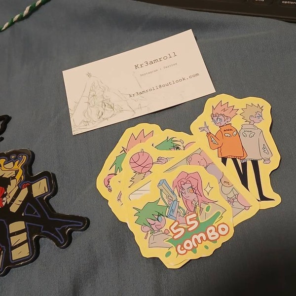 Trigun Maximum : Vash , Wolfwood & Knives Acrylic Keychain - Etsy