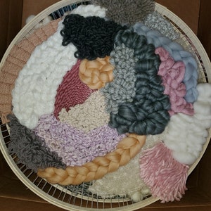 Seashell Yarn and Fibre Pack for Weaving - Etsy
