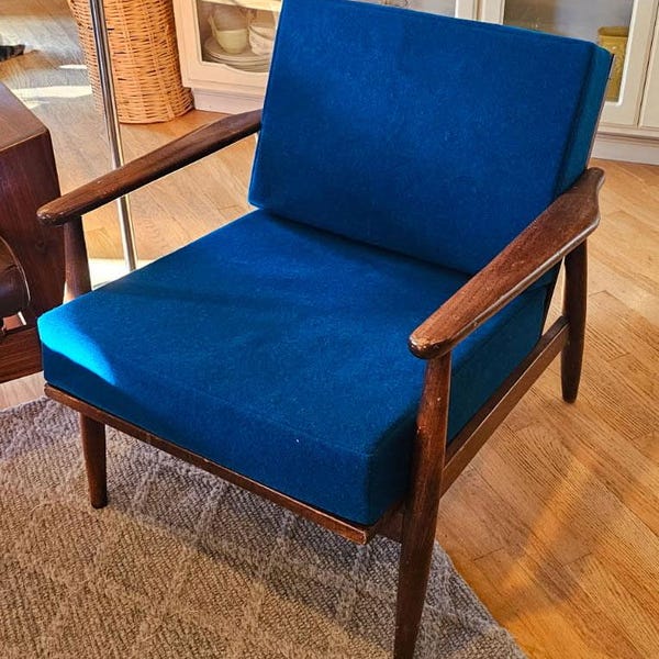 Collapsible Organizer Box With Metal Accents/ Felt Storage Bin/ Desktop ...