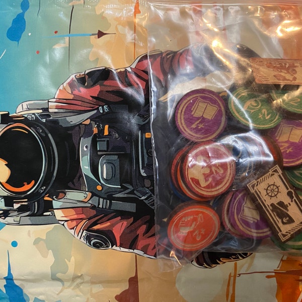 STRATA STRIKE | Eldritch Horror - Arkham Horror 3rd Ed - Wooden Skill ...