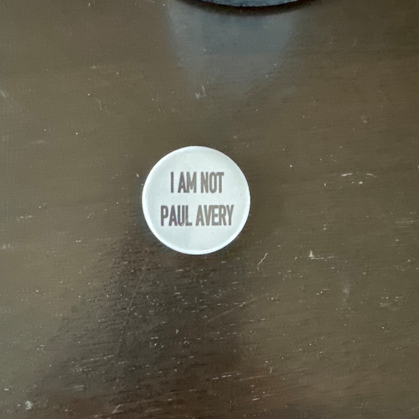 Demi Mr. Buttons Pride Button - Etsy