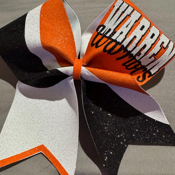 Custom Cheer Bow in Your Team Colors, Great Gameday Cheer Bow ...