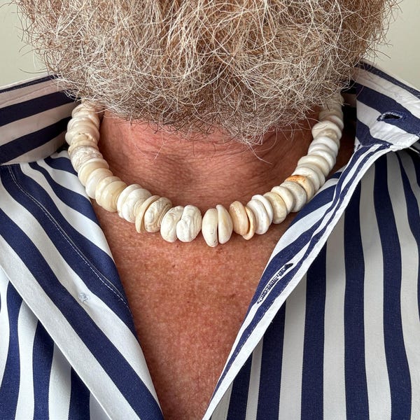 Hawaiian Puka Shell Necklace Lightweight for Keiki-child-kid-toddler W ...
