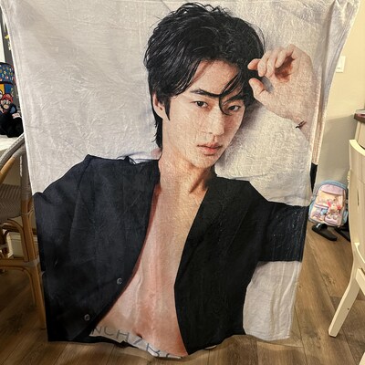 ATEEZ Members Lesbian Flag Banner, ATEEZ Group Photo Kpop Flag Tapestry ...