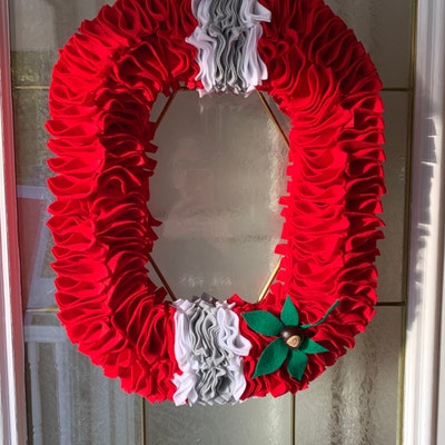 The Ohio State University Block O Wreath Scarlet With Dark - Etsy