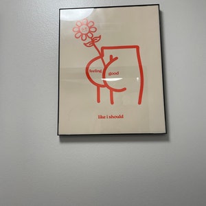Ugh. Poster Danish Pastel Pink Wall Art Aesthetic Poster - Etsy