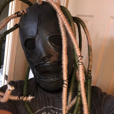 Corey Taylor Iowa Dreads Latex Mask, Adult Size 58/59cm Circumference ...