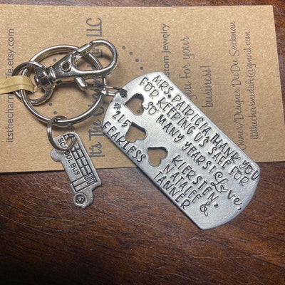School Bus Driver Gift Bus Driver Key Ring School Bus Driver Key Chain ...