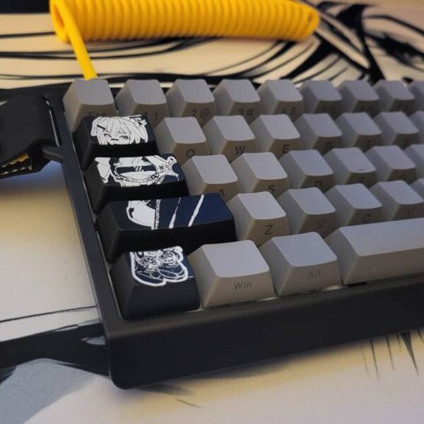 Custom Persona 5 Anime Theme Programmable Cherry MX RGB Mechanical ...