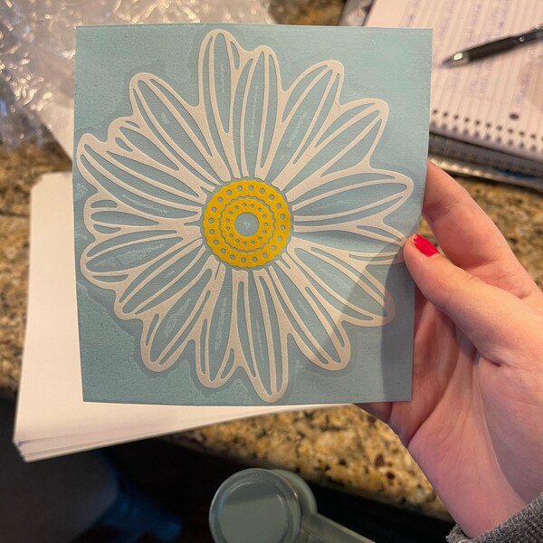 Daisy Vinyl Decal | Daisy Car Decal | Daisy Decal | Daisy Sticker ...