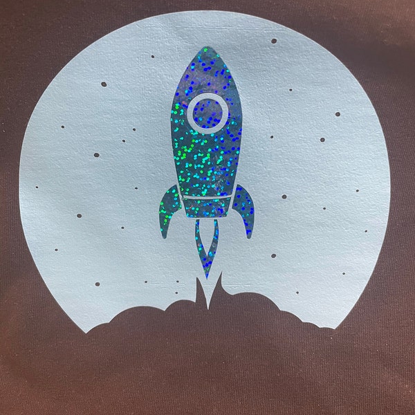 Rocket SVG File for Printing and Cutting, Rocket SVG, Rocket Ship Clip ...