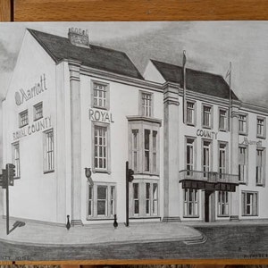 Original Graphite Pencil Drawing of Durham Viaduct in Graphite Pencil ...