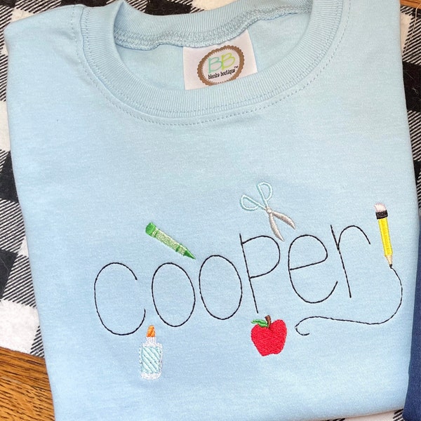 Build Your Own Back to School Supplies Mini Bundle Set Mini Fill Motif ...