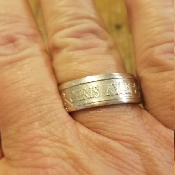 1 Oz GOLD American Eagle Coin Ring One Ounce - Etsy