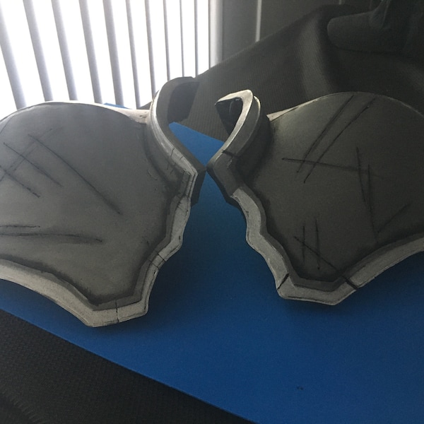 Zack Fair FF7R Shoulder Armor Pattern Template // Final Fantasy 7 ...