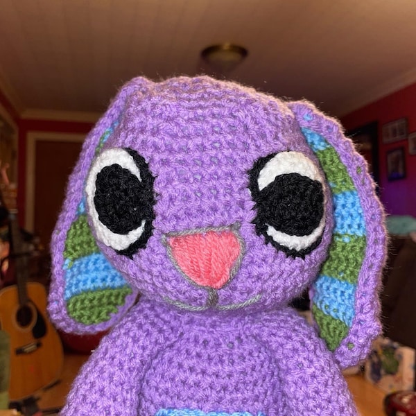 Floppy Bunny Plush PDF Crochet Pattern - Etsy