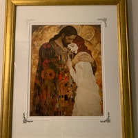 The Golden Mary Mary the Blessed Virgin Sanctified Souls Print Multiple ...