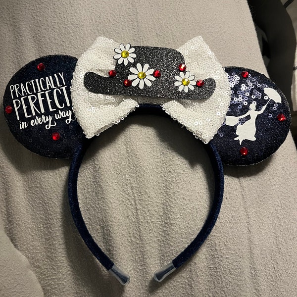 Mary Poppin Ears, Mickey Ears, Mouse Ears, Mary Poppin Mickey Ears ...