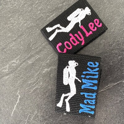 Turtle Dive Tag BCD Custom With Name - Etsy