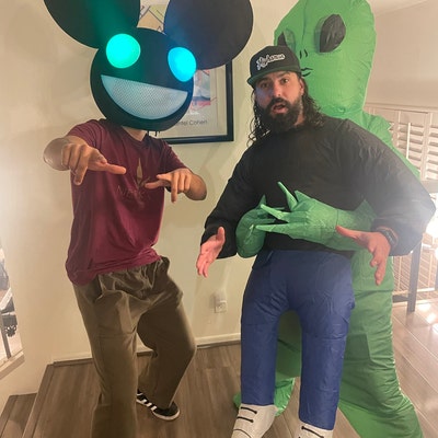Deadmau5 Inspired Costume Head Mask Rave Cosplay - Etsy