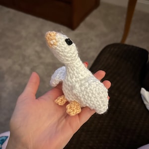 Crochet PATTERN Goose Keychain, Amigurumi Tutorial PDF in English, Dog ...