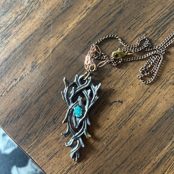 The Eldritch Spiral Tentacle Wrap Ring in Bronze & Silver - Etsy