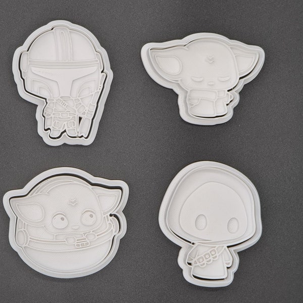 Sandworm Cookie Cutter With Stamp STL FILE 2-pc File Stamp and ...