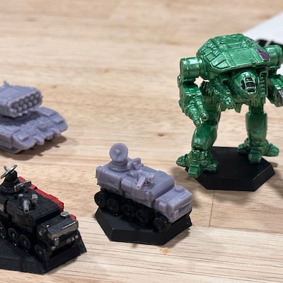 Mobile HQ Half-track Alternate Battletech Miniature Mechwarrior - Etsy