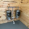 Beer Keg Sink – Handmade From Half-barrel Keg Top & Bottom | Industrial ...