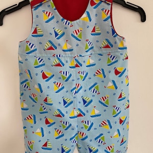 Short & Long Boys Romper PDF Sewing Pattern. Jon Jon, Longall Digital ...