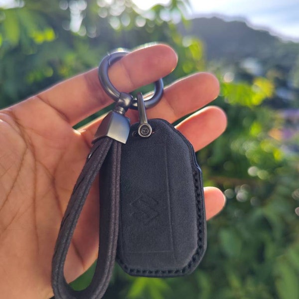 Ford Covered Leather Key Fob Case MK4.5 Mach-e ST Stline Focus Kuga ...